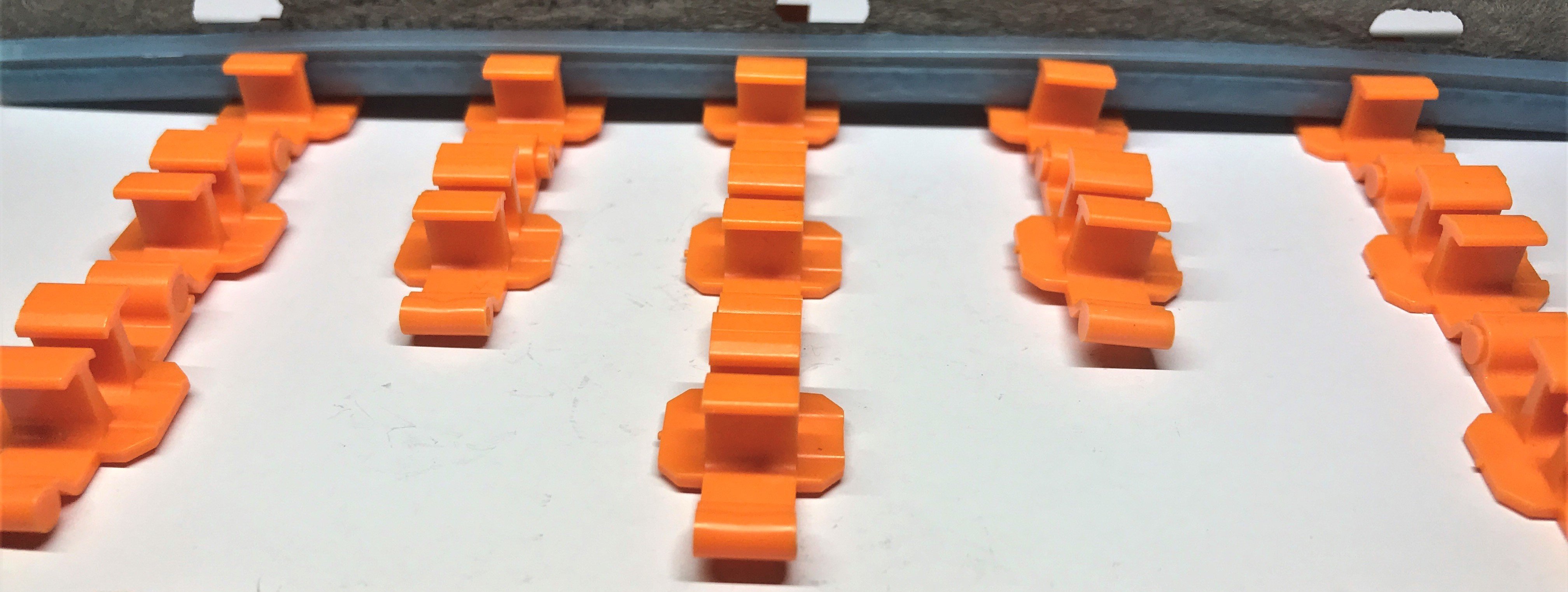 Injection-Molded Polymer Clips for Car Seat Assembly